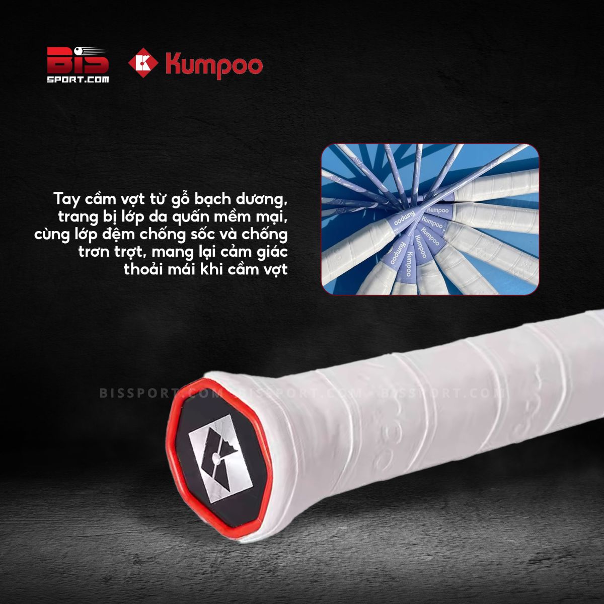 Vợt cầu lông Kumpoo Unicorn 2 Chính Hãng - Căng 13kg , Hồng Cực Đẹp, Đánh Cực Ngon, Đầm, Chắc